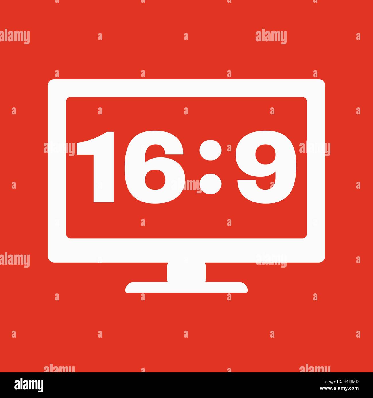 9 16 aspect ratio Stock Vector Images - Alamy
