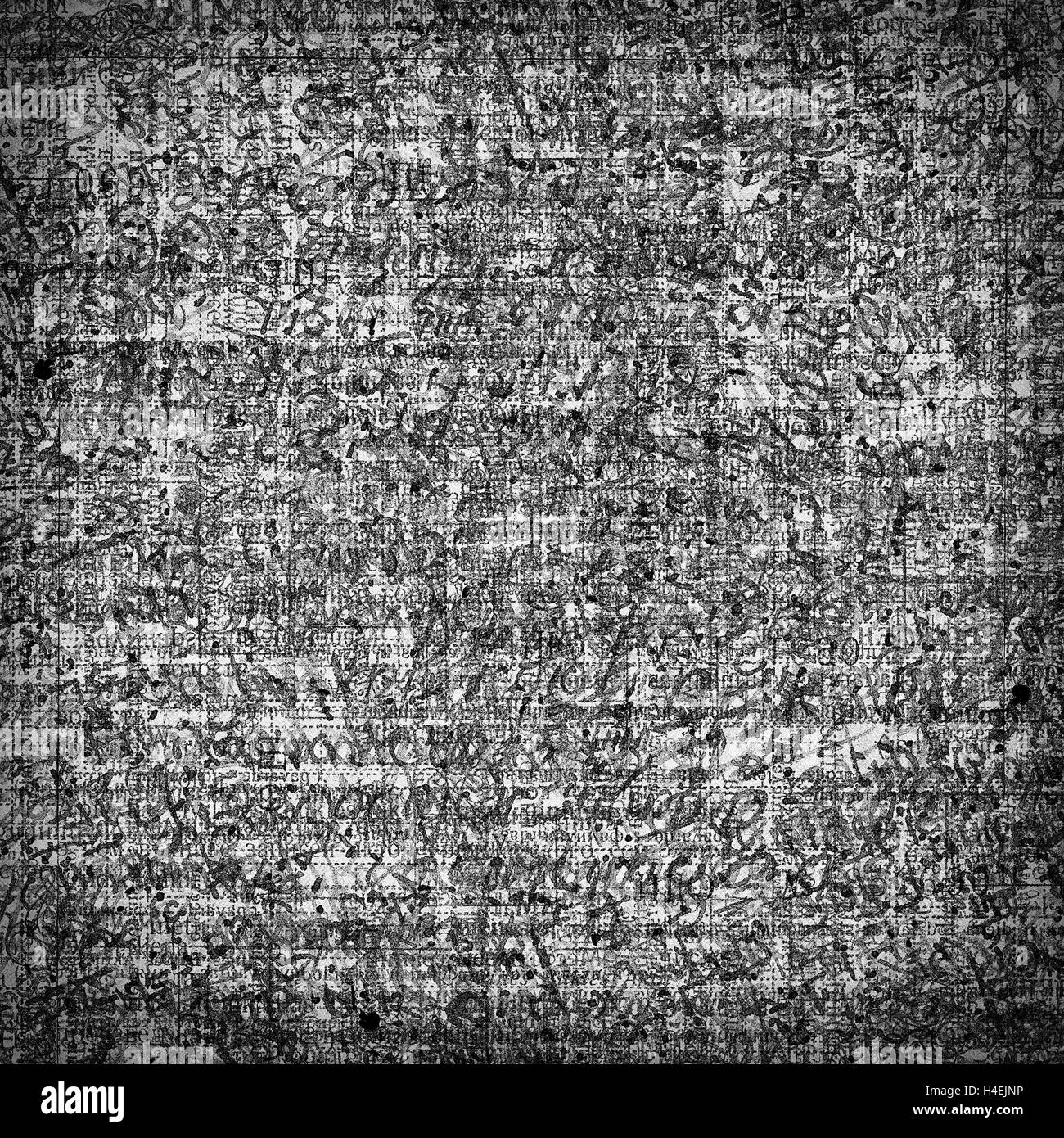 Vintage paper with abstract text Stock Photo - Alamy