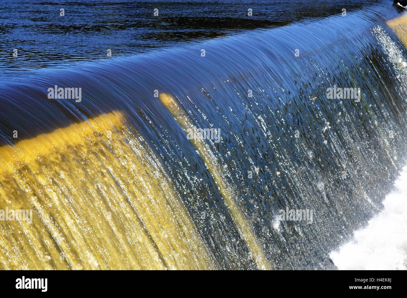 Waterfall at the Ford Dam in Minneapolis Minnesota Stock Photo - Alamy
