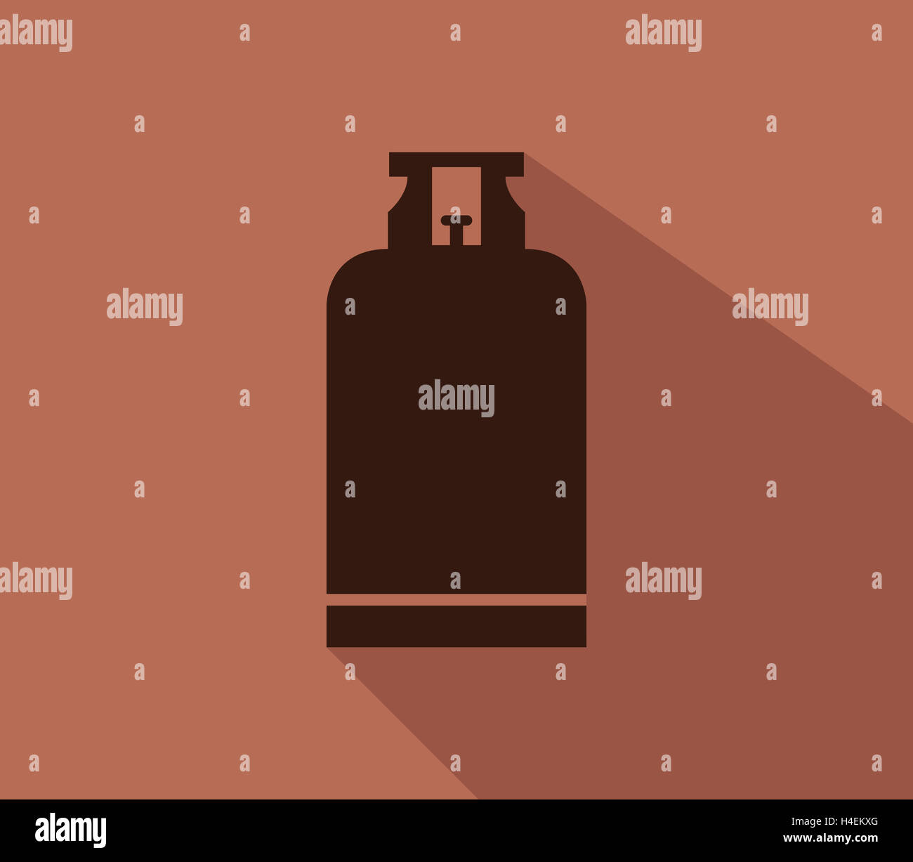 Gas bottle icon Stock Photo - Alamy
