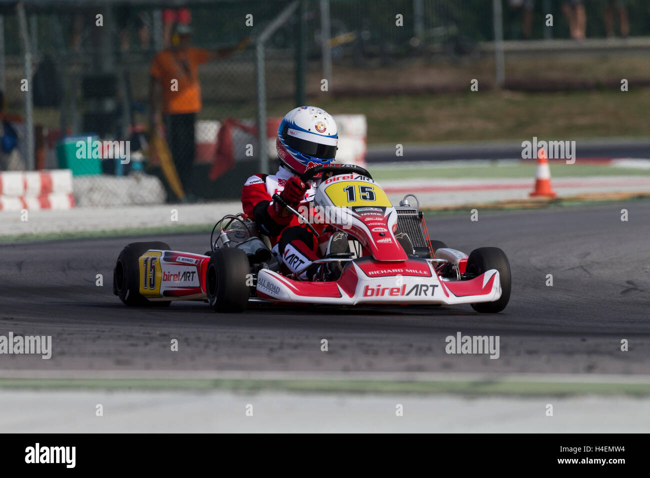 Adria, Rovigo (Italy) - October 1, 2016: Birel Art Racing Team, driven ...