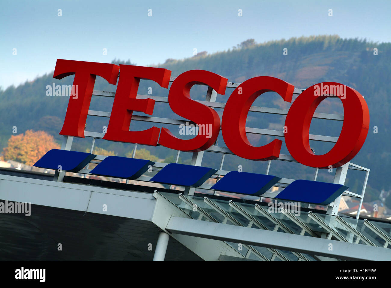 Abertillery in Ebbw Fach Valley in Blaenau Gwent,South Wales,UK a ...