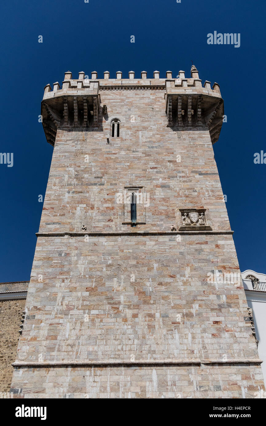 Castle, Estremoz, Portugal Stock Photo - Alamy