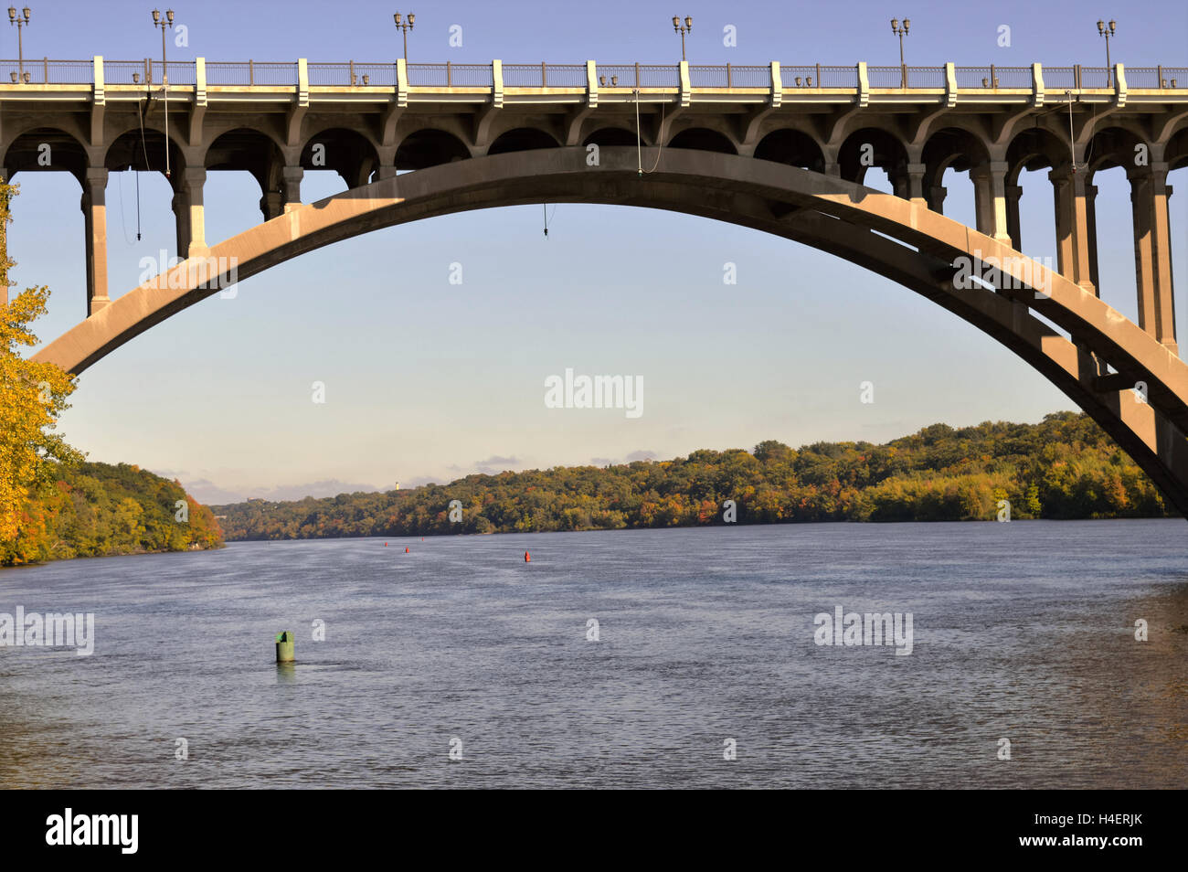 Ford Parkway Bridge in Minnesota Stock Photo - Alamy