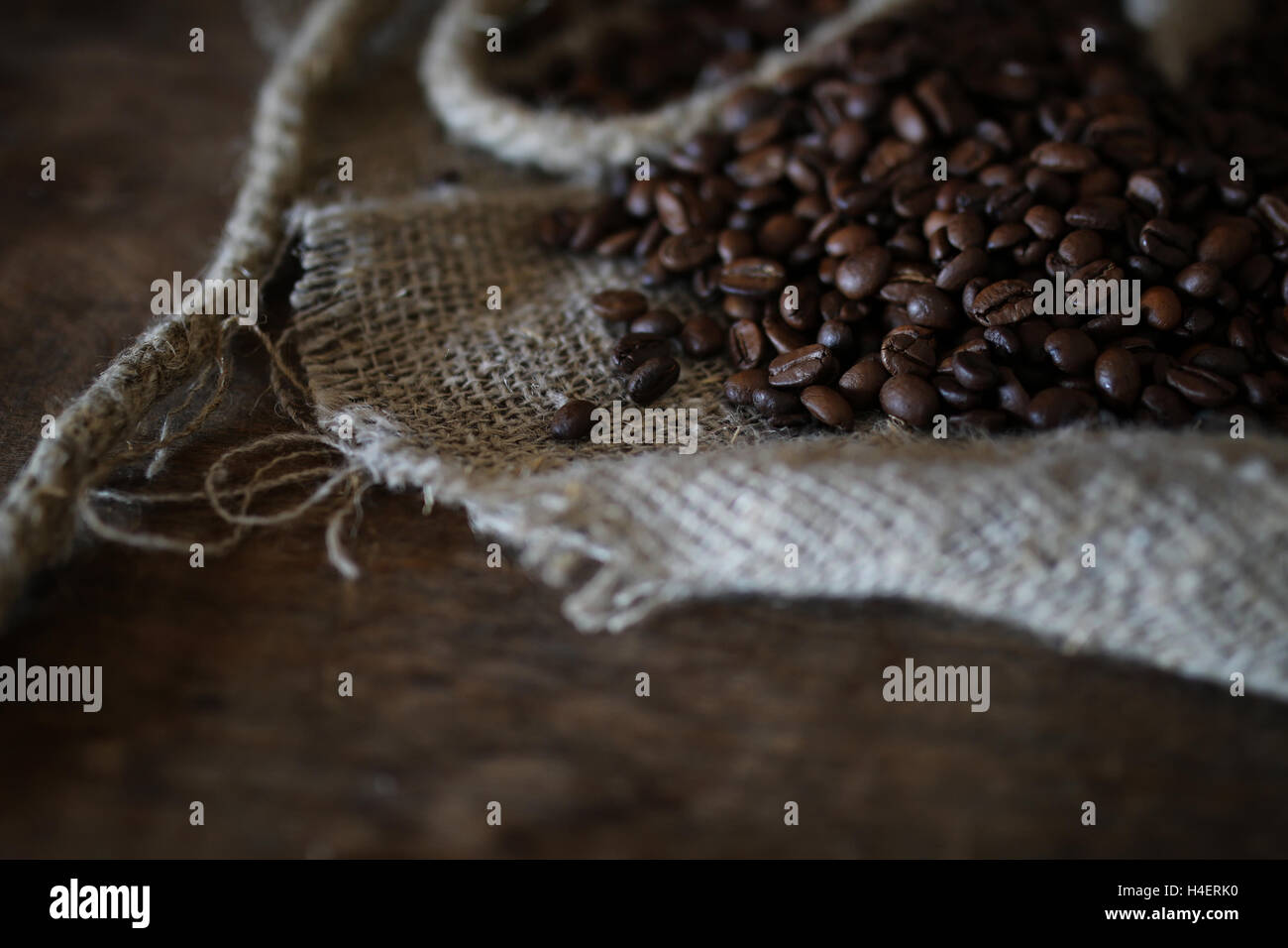 coffee bean rope book Stock Photo - Alamy