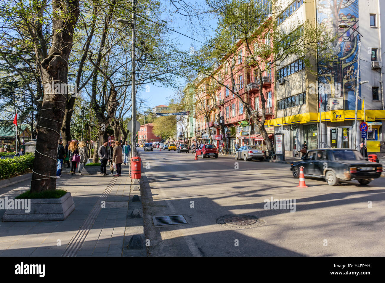 City center of Zonguldak, Turkey Stock Photo - Alamy