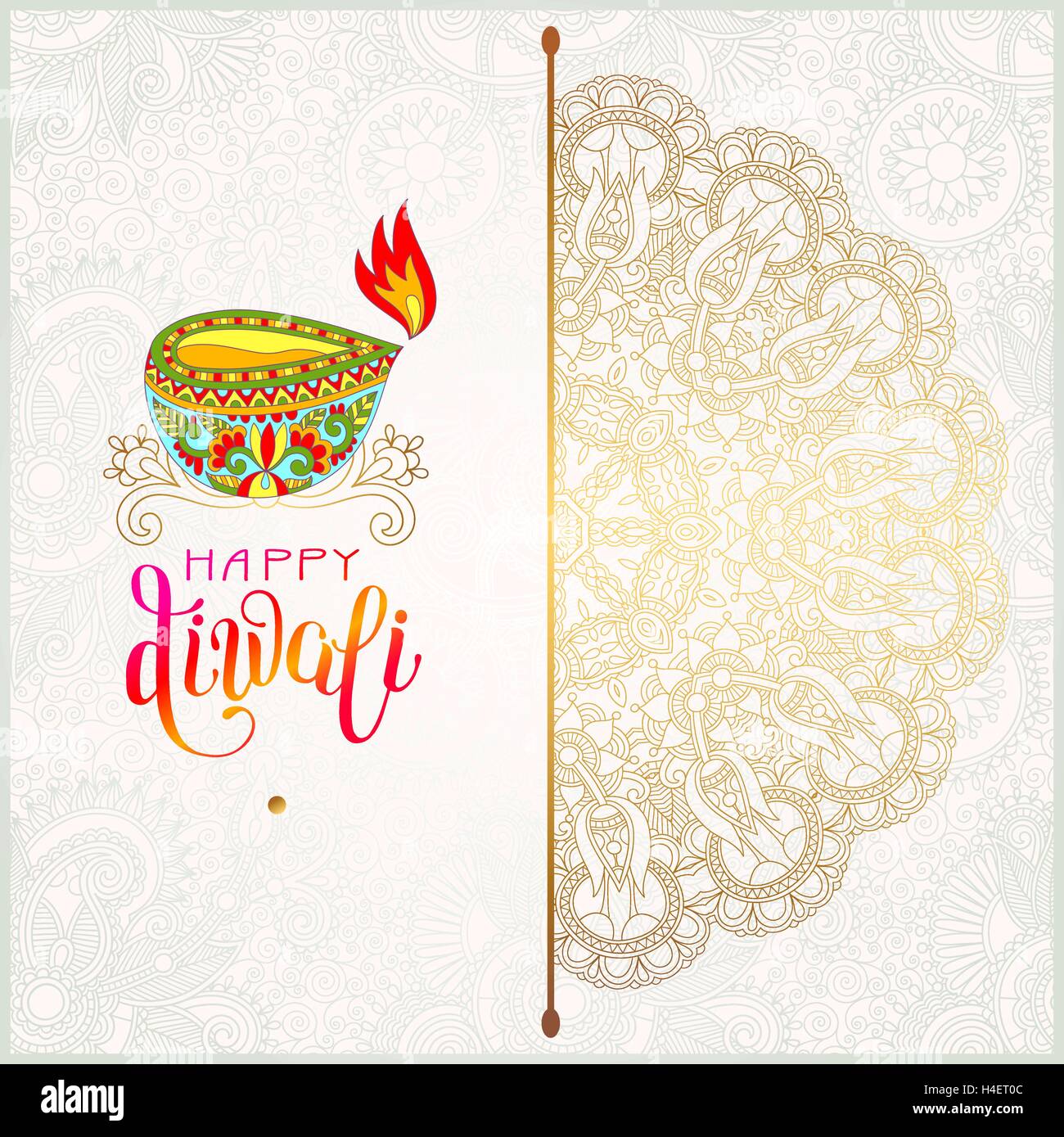 Ganpati invitation card Stock Vector Images - Alamy