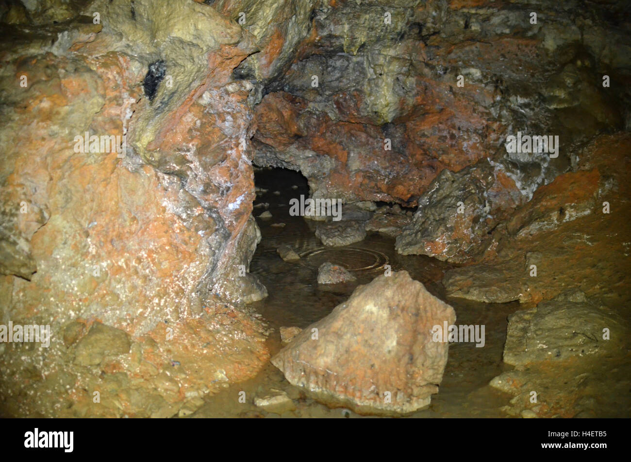 caves and mines around Greece Stock Photo - Alamy