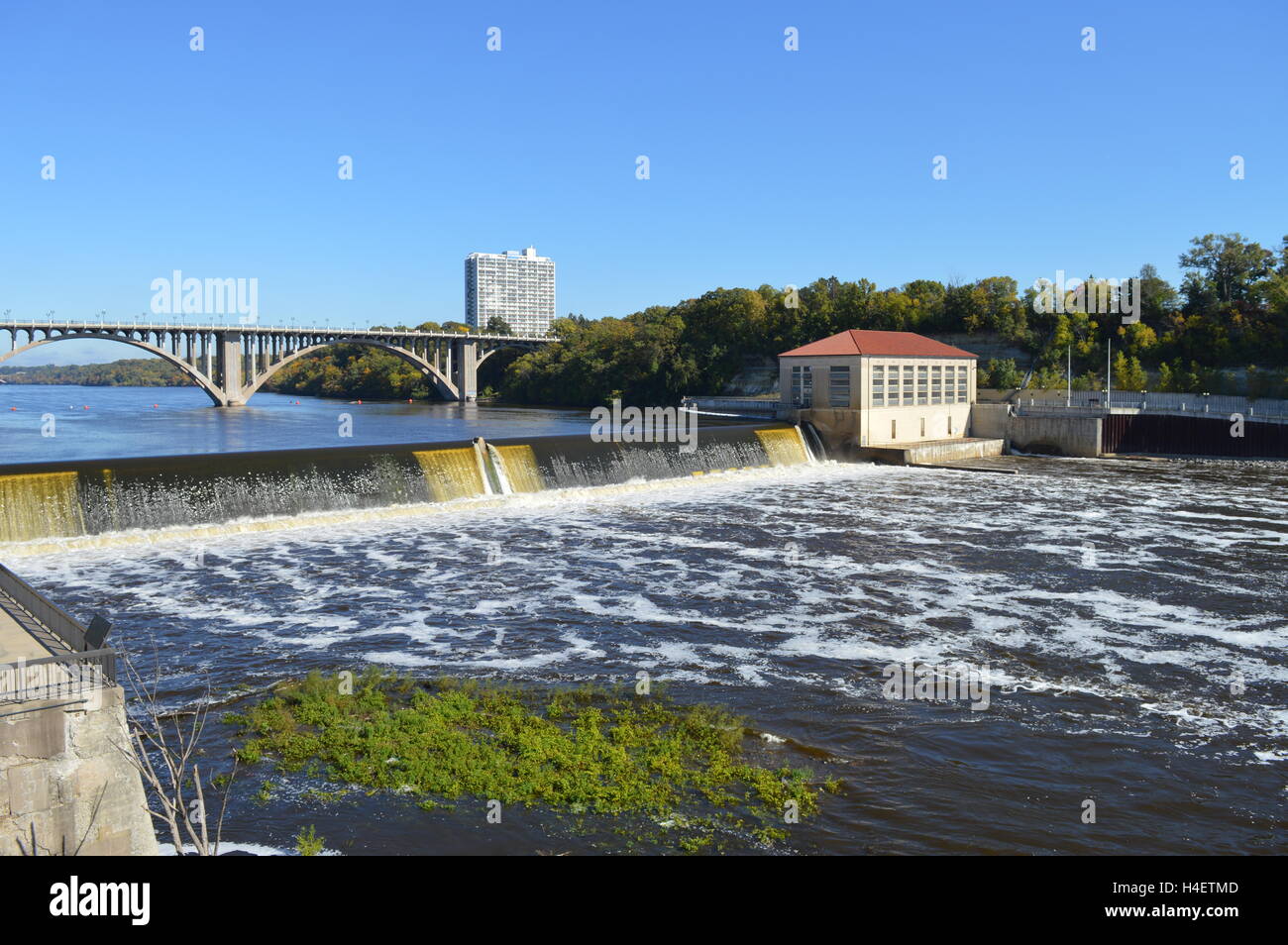 Ford Dam in Minnesota Stock Photo - Alamy