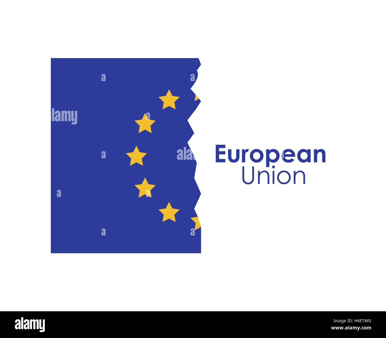 European union flag design Stock Vector Image & Art - Alamy