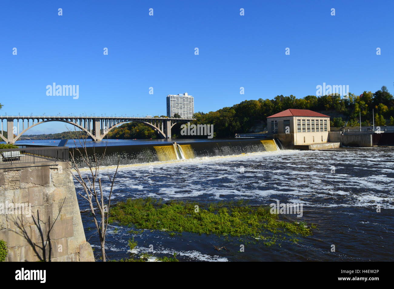 Ford Dam in Minnesota Stock Photo - Alamy
