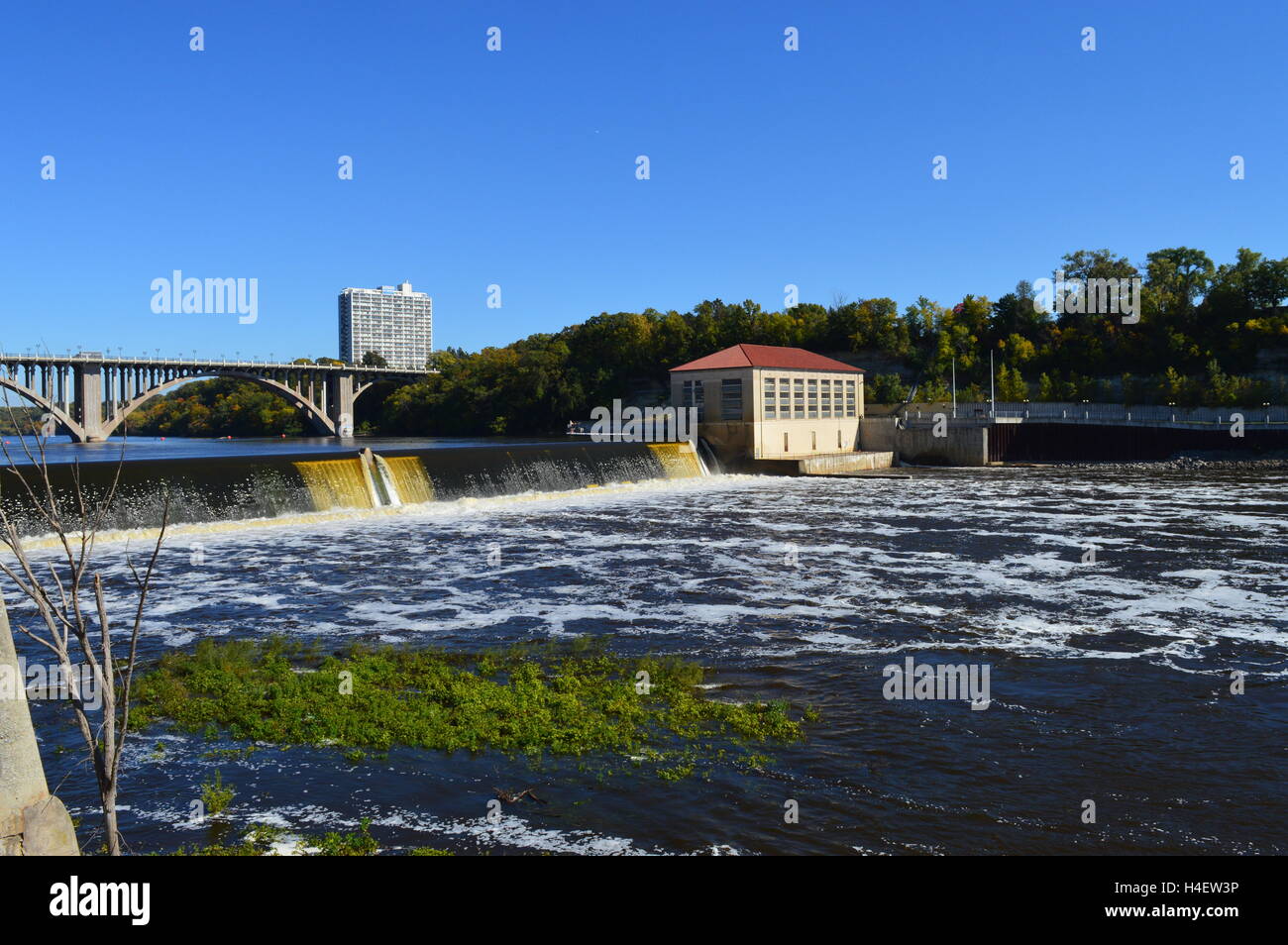 Ford Dam in Minnesota Stock Photo - Alamy