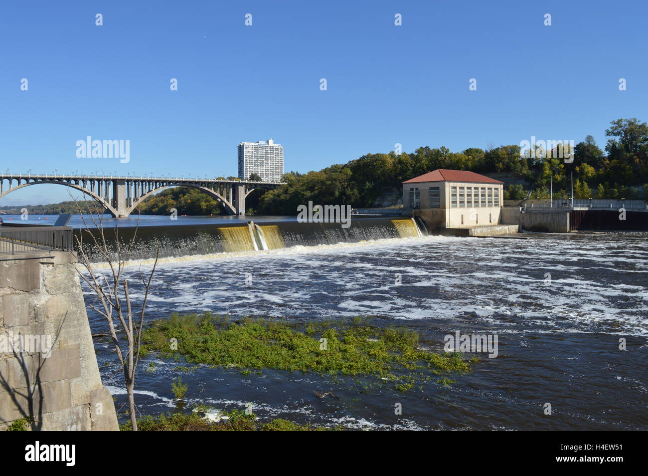 Ford Dam in Minnesota Stock Photo - Alamy