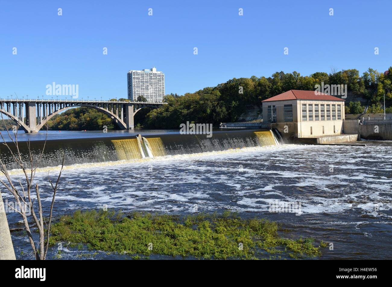 Ford Dam in Minnesota Stock Photo - Alamy