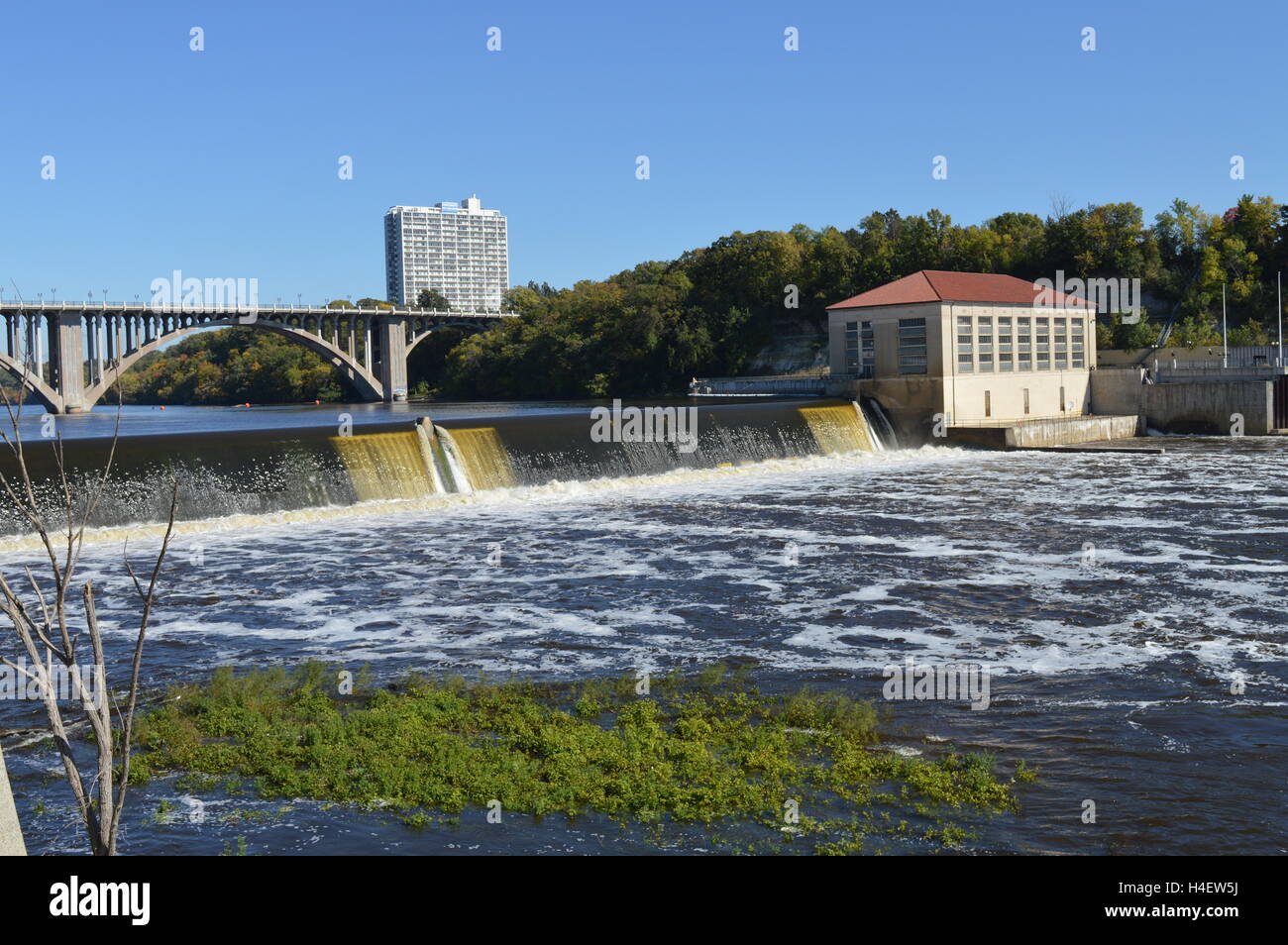 Ford Dam in Minnesota Stock Photo - Alamy