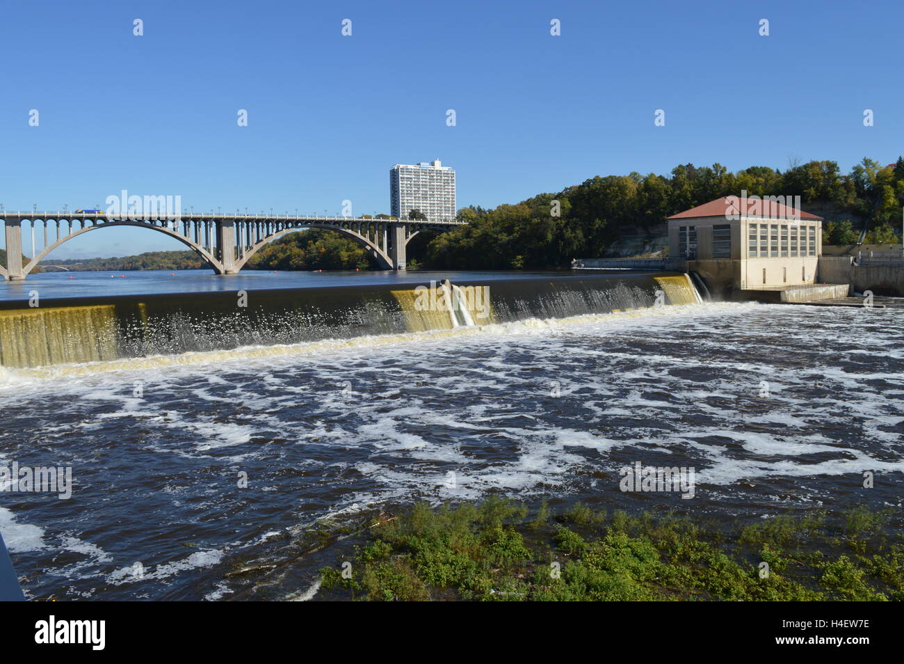 Ford Dam in Minnesota Stock Photo - Alamy