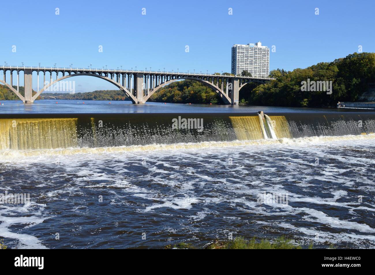 Ford Dam in Minnesota Stock Photo - Alamy
