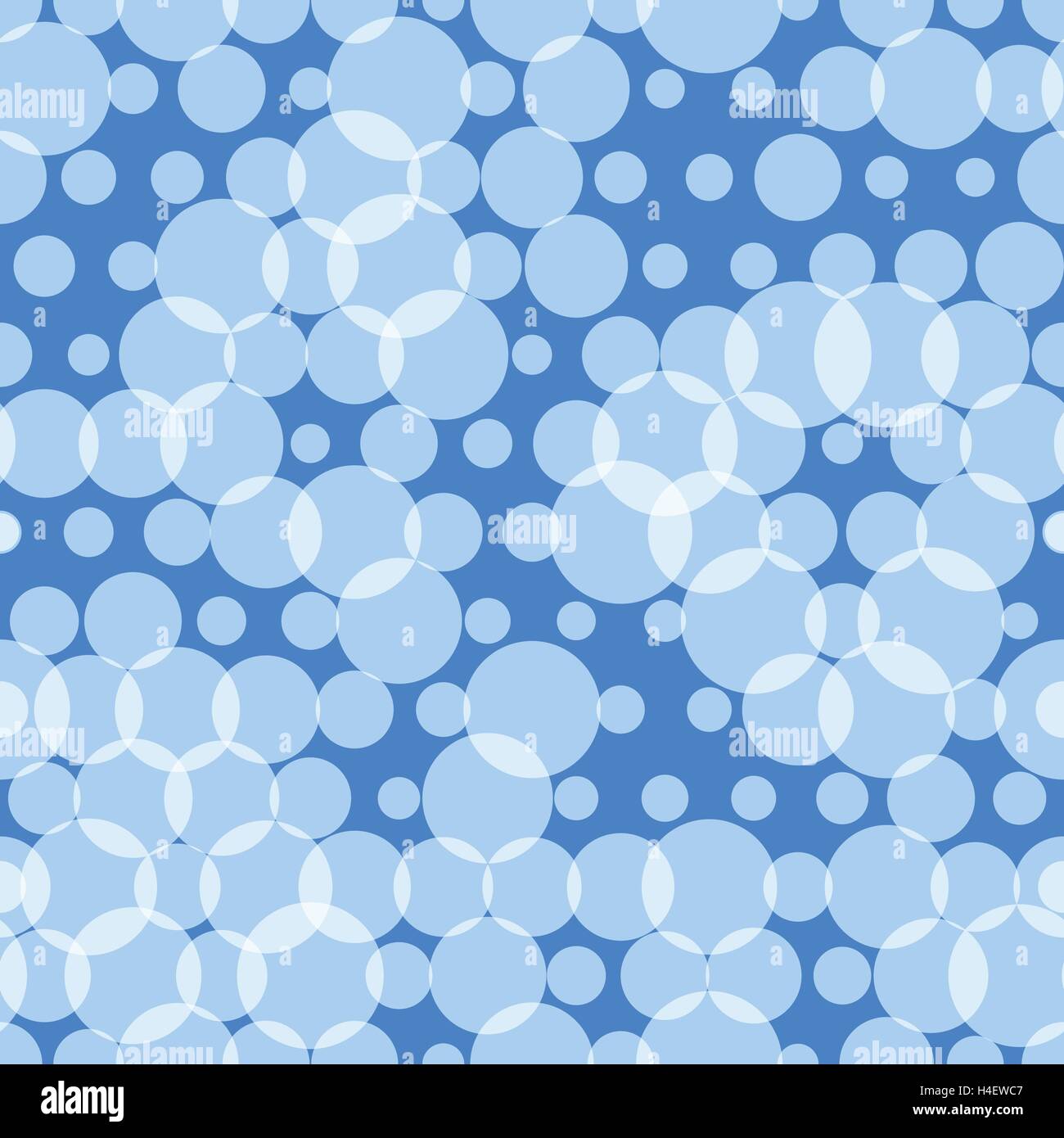 Seamless pattern with circles, bubbles. Aqua, water, sparkling water ...