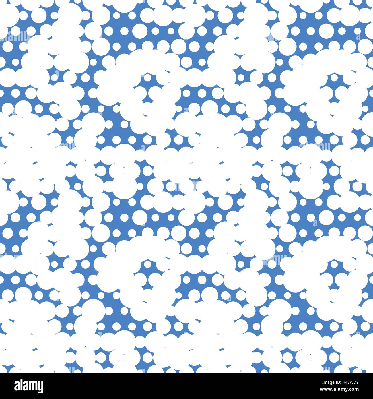 Seamless pattern with circles, bubbles. Aqua, water, sparkling water ...