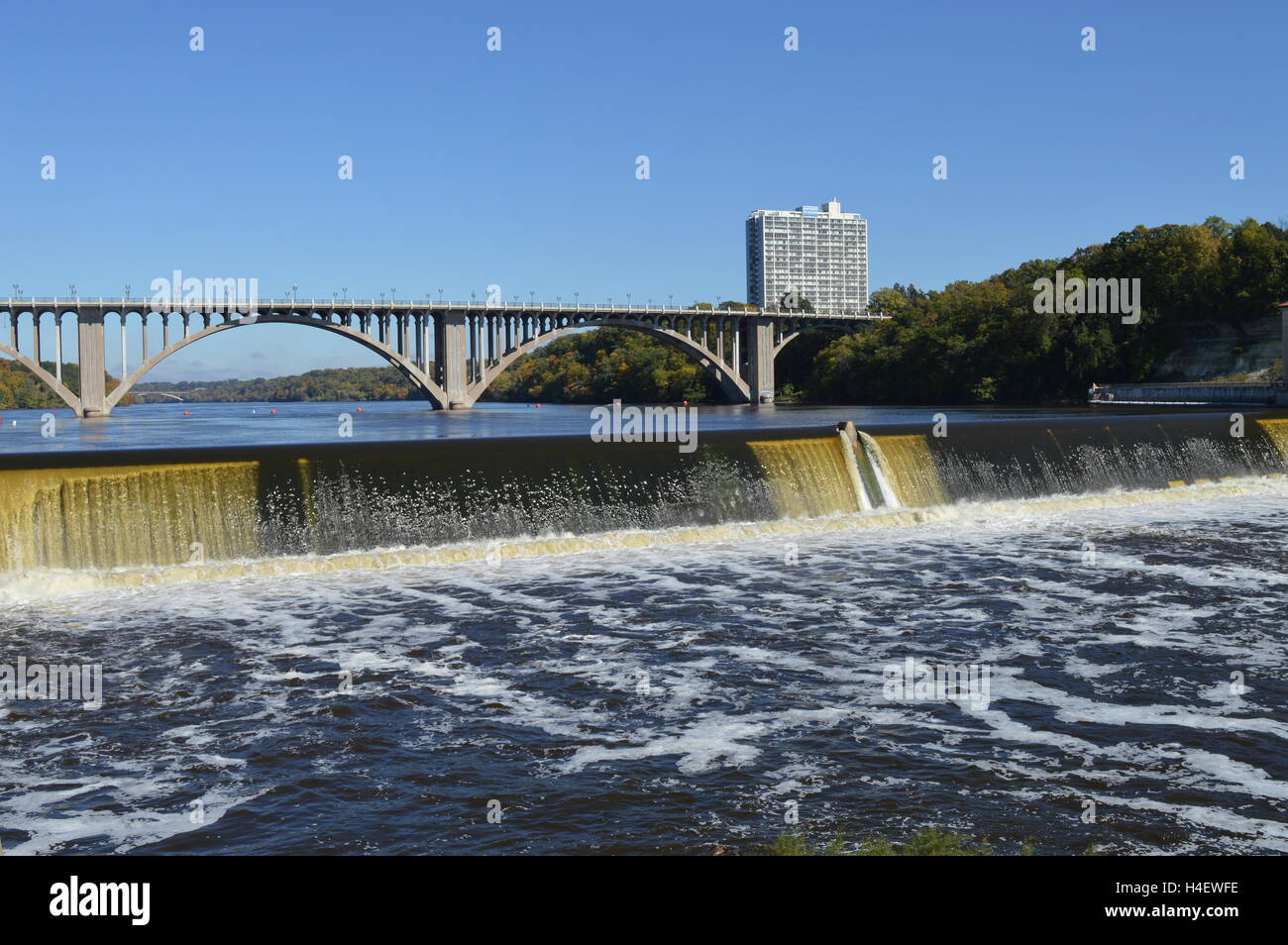 Ford Dam in Minnesota Stock Photo - Alamy
