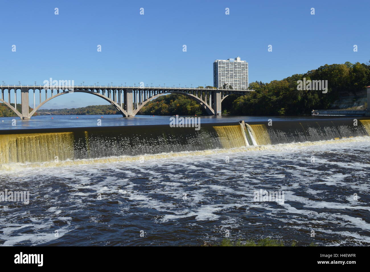 Ford Dam in Minnesota Stock Photo - Alamy