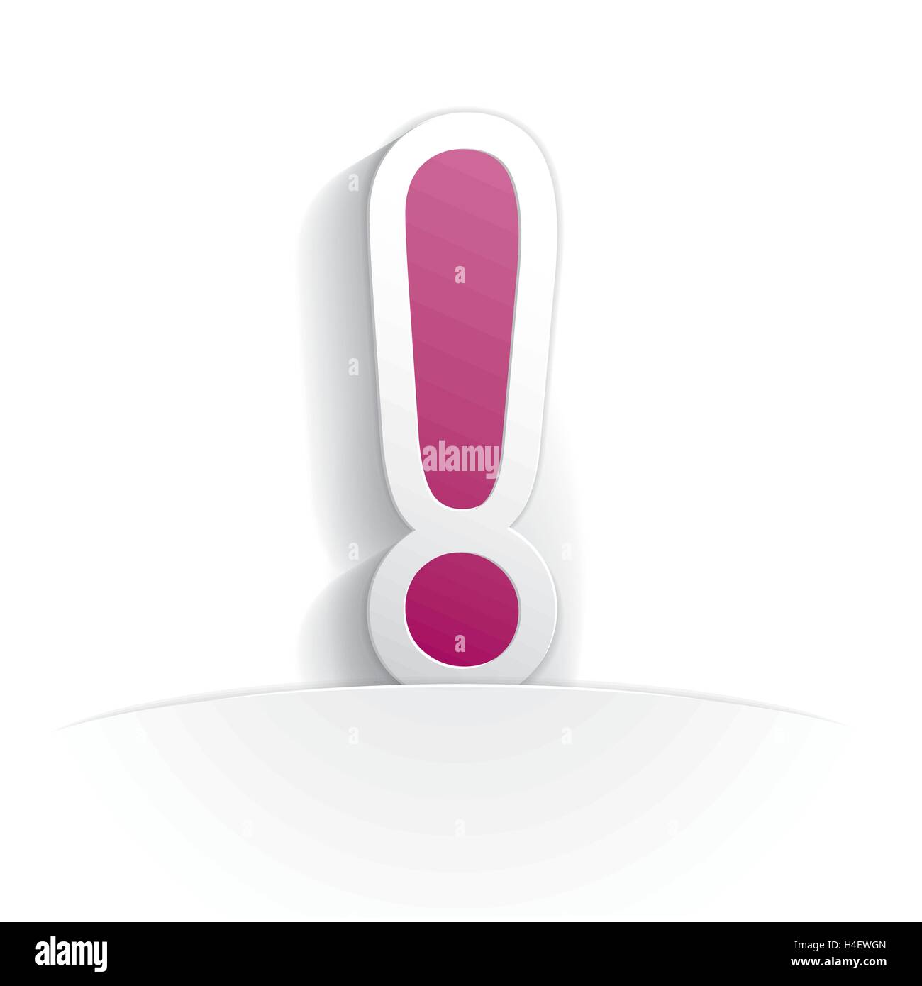 Exclamation Mark Logo High Resolution Stock Photography and Images - Alamy