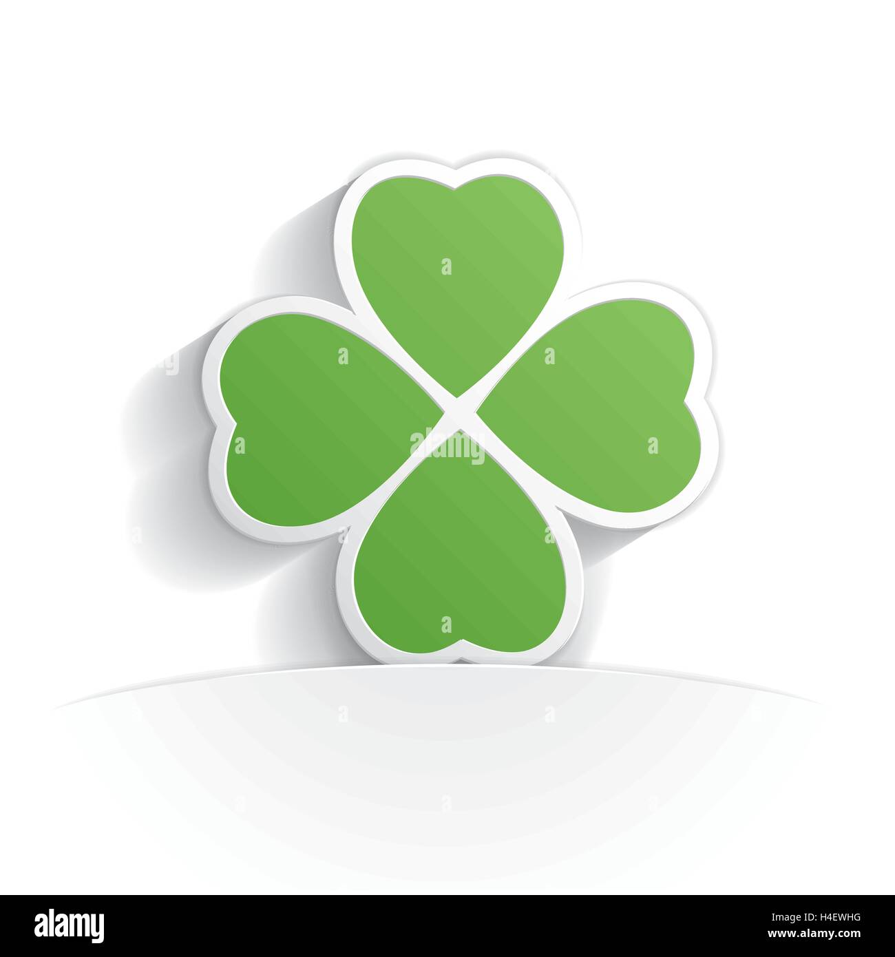 Four Leaf Clover Vector Vectors High Resolution Stock Photography and ...
