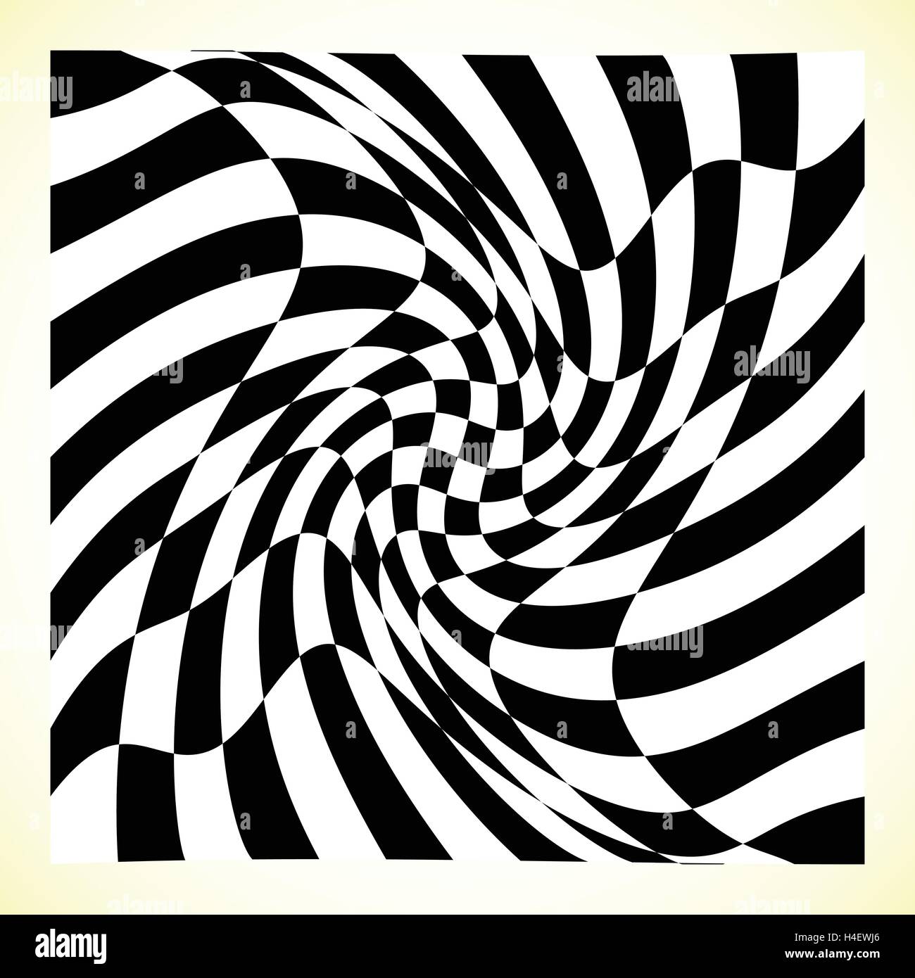 Checkered pattern (chess board, checker board) with distortion Stock ...