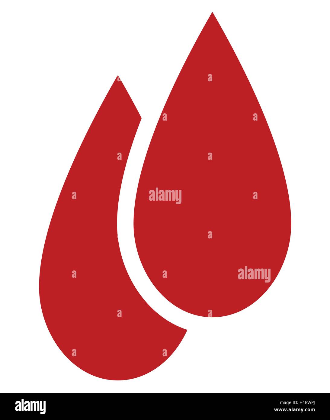 Blood drop symbol, blood drop icon for healthcare concepts Stock Vector ...