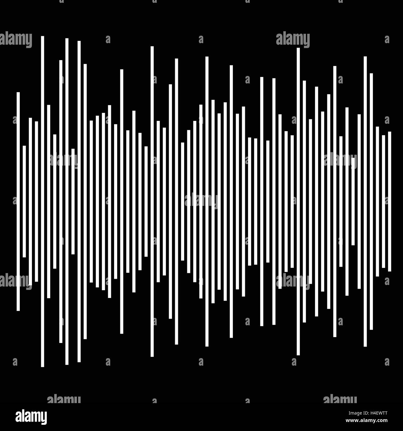 eq, equalizer element. bar chart, bar graph with irregular dynamic ...
