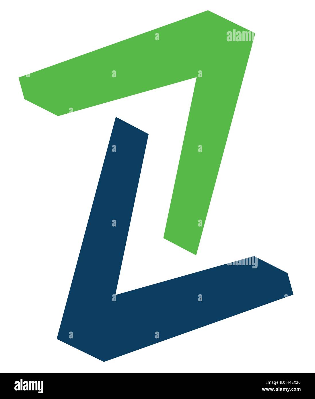 Two downward pointing arrows hi-res stock photography and images - Alamy