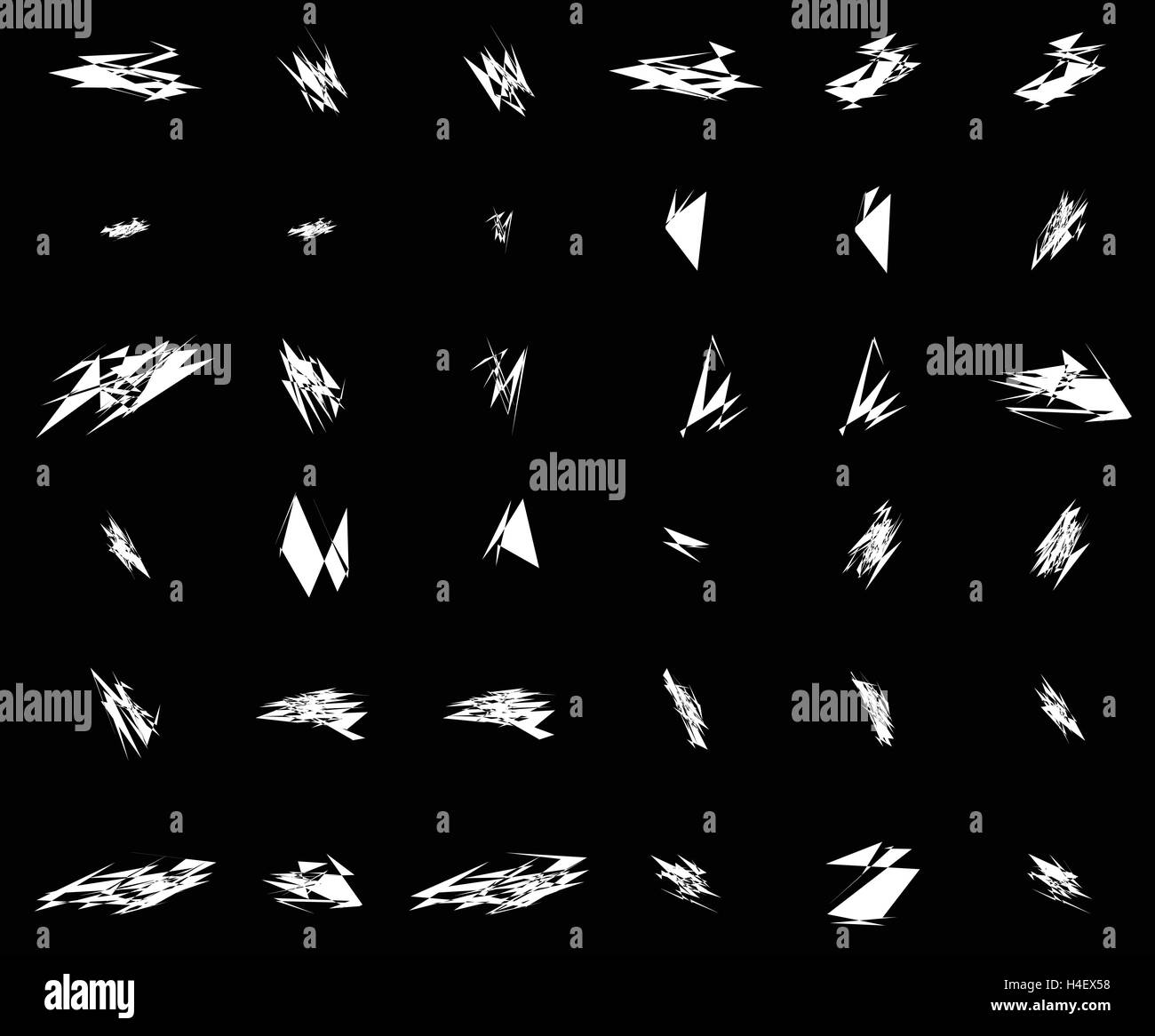 Random objects Stock Vector Images - Alamy