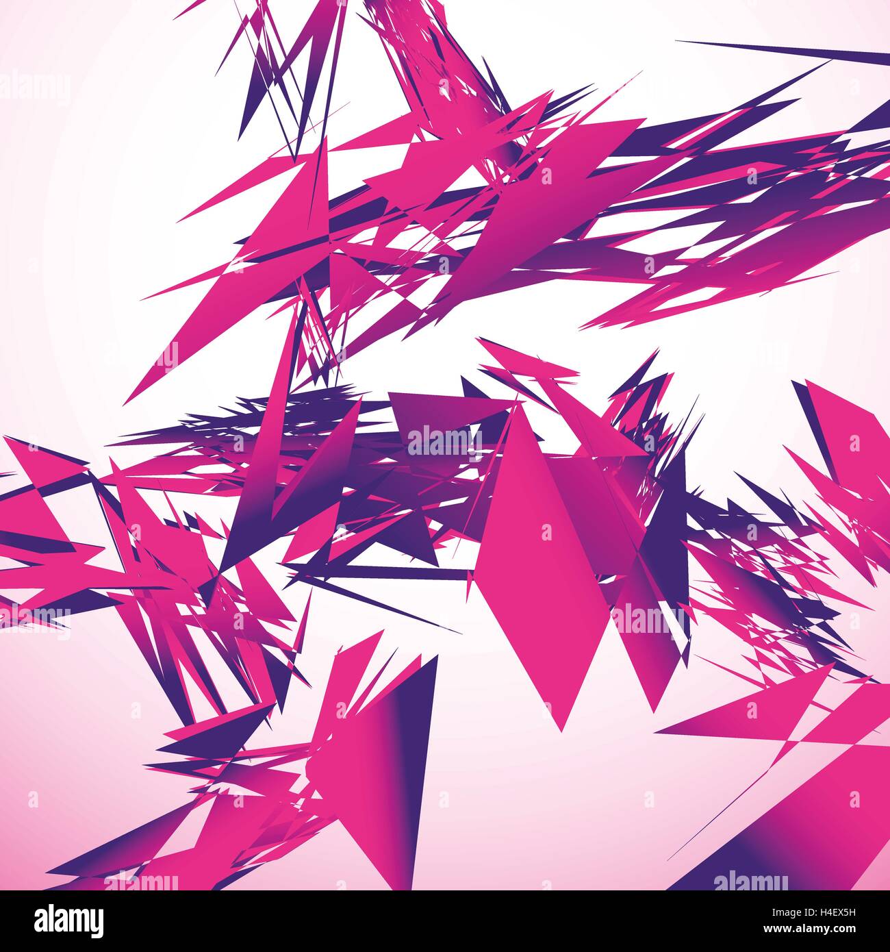 Illustration abstract sharp shards Stock Vector Images - Alamy