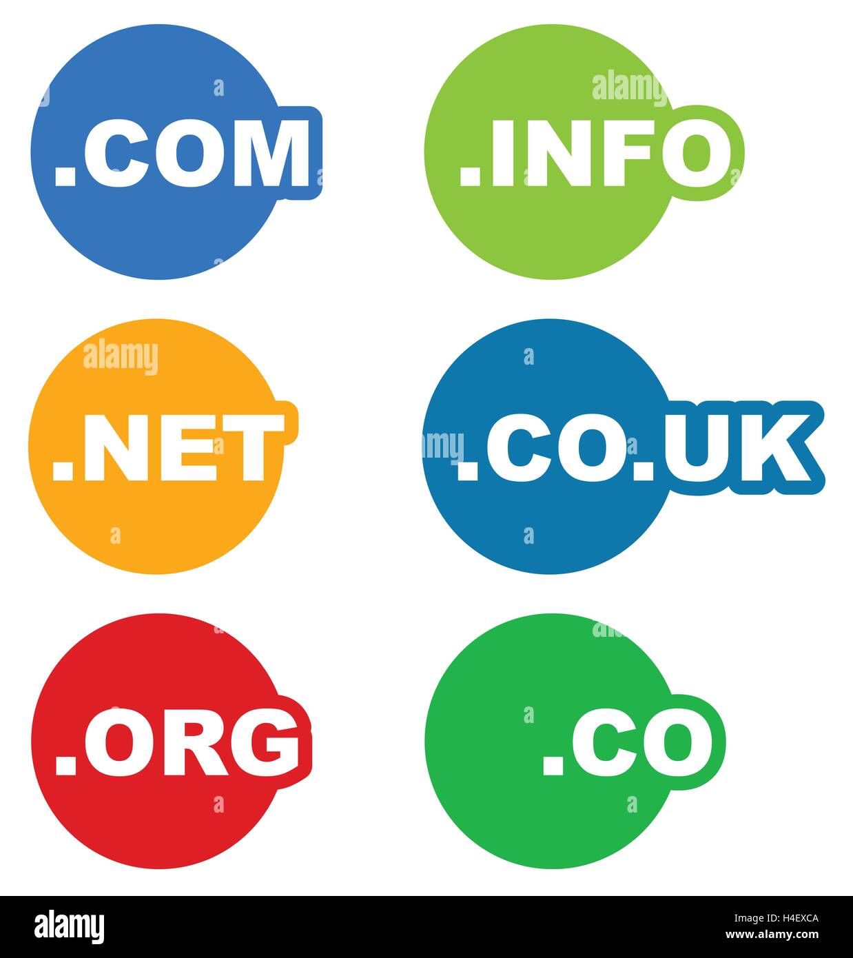 Tld icon Stock Vector Images - Alamy