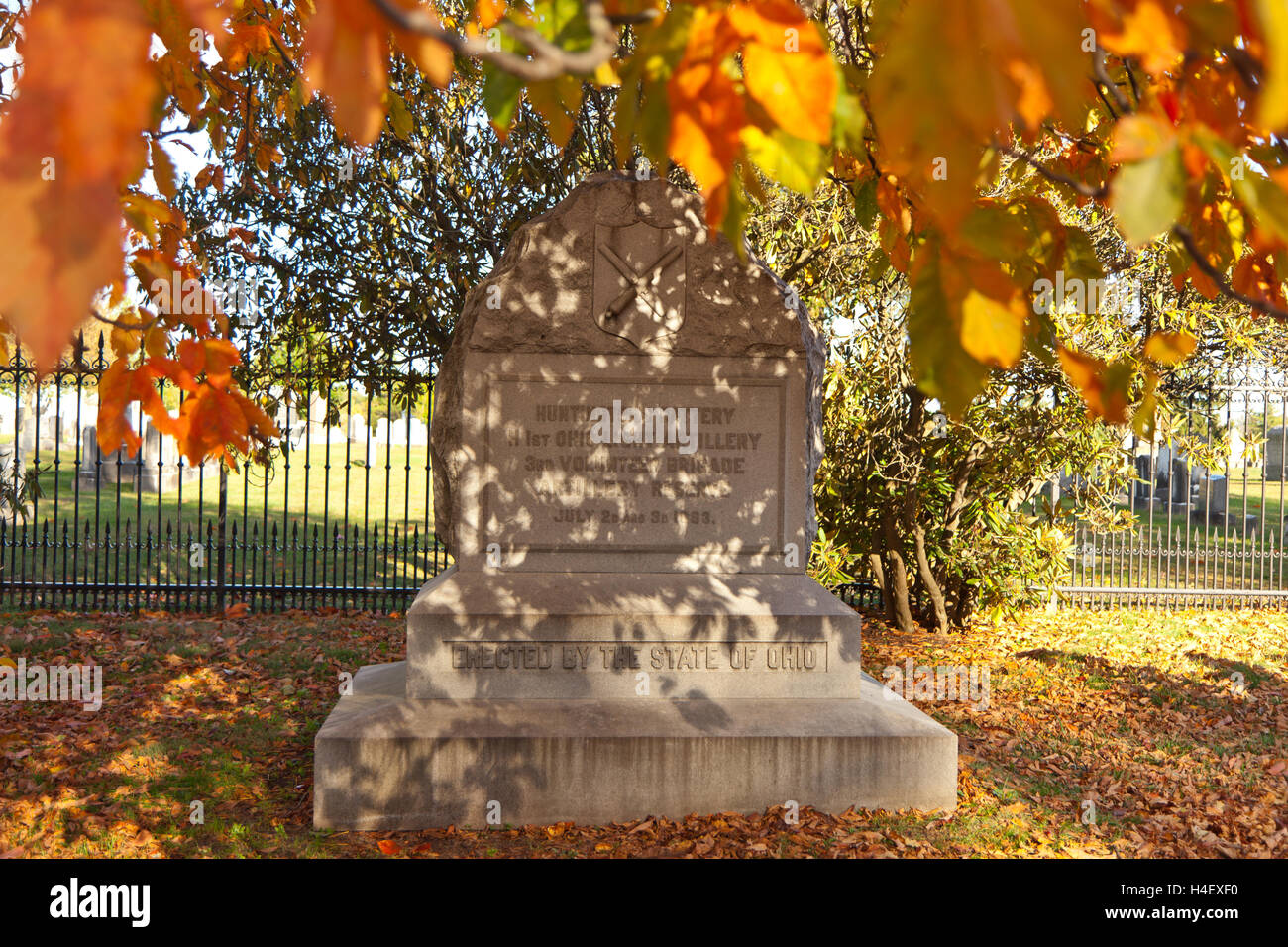 Gettysburg cemetery hi-res stock photography and images - Alamy