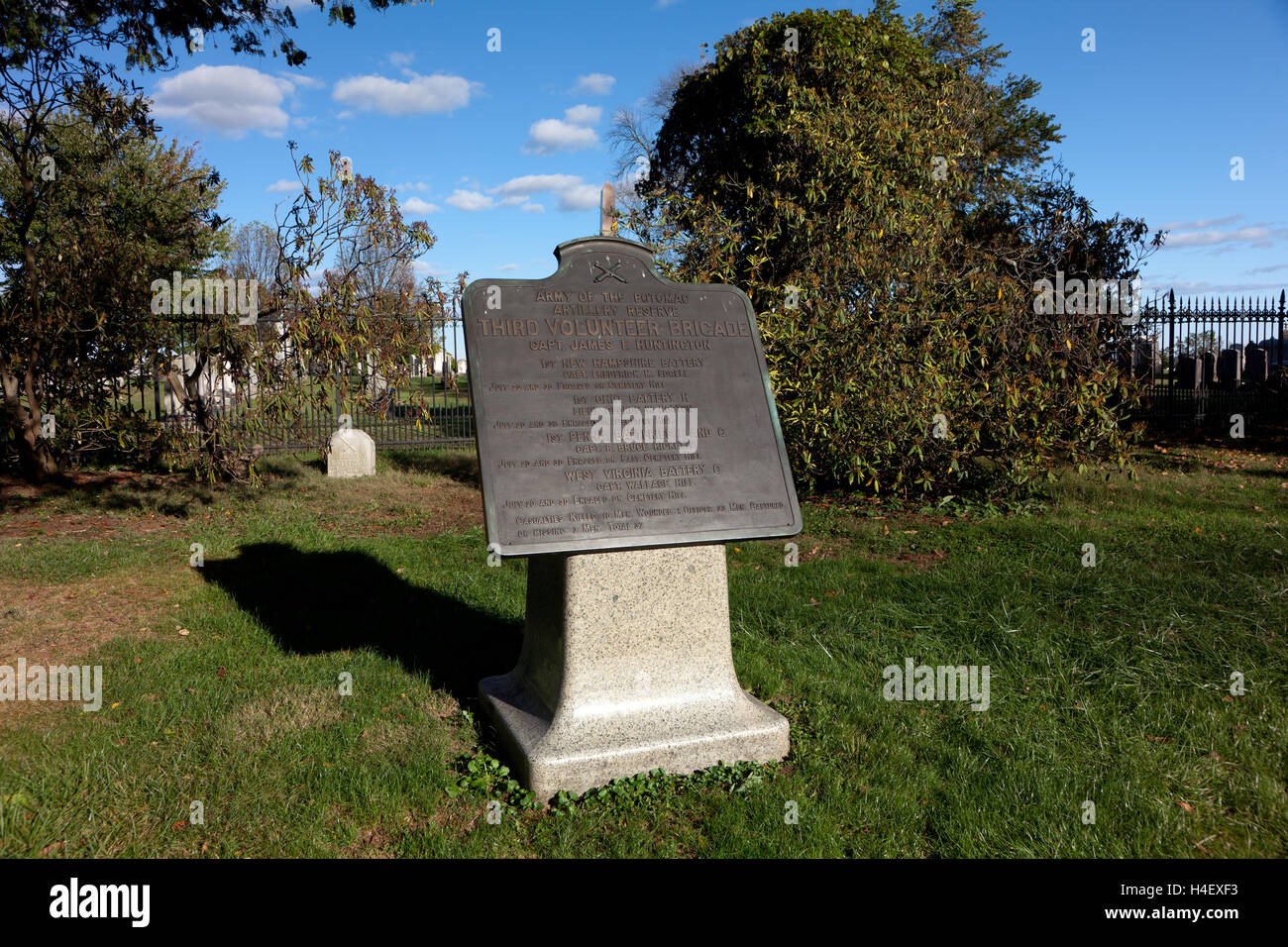 Gettysburg national cemetery hi-res stock photography and images - Alamy