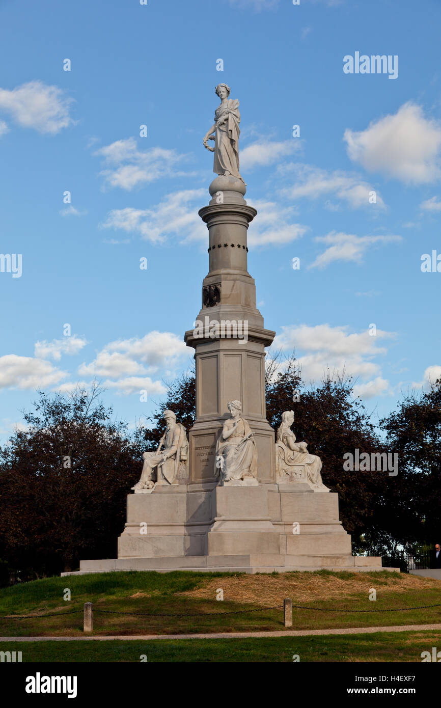Soldiers' National Monument, site of the Gettysburg Address, located ...