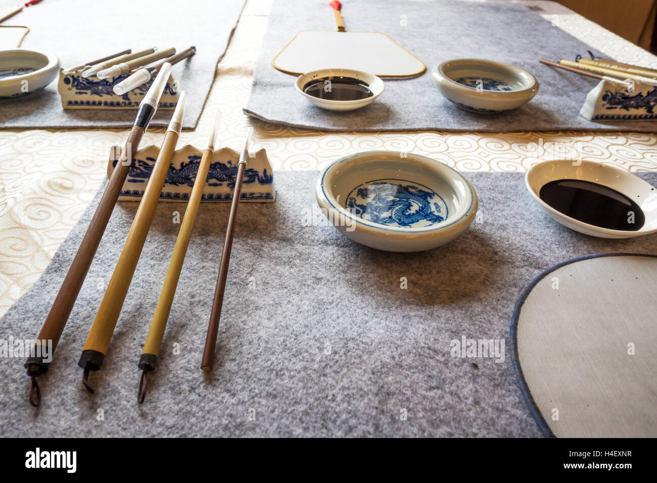 Tools for calligraphy hi-res stock photography and images - Alamy