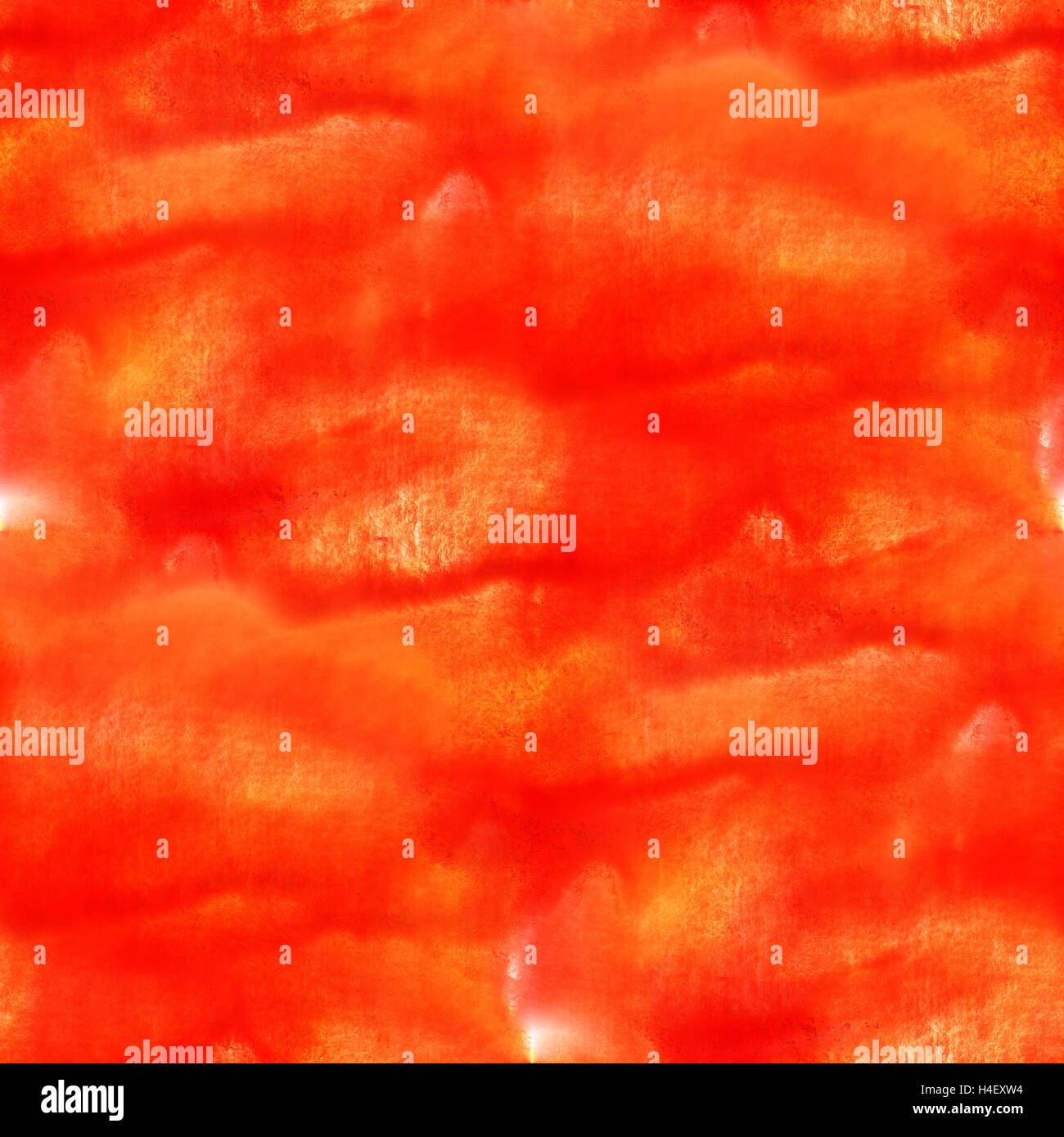 paint watercolor seamless orange red water color texture with spots and ...