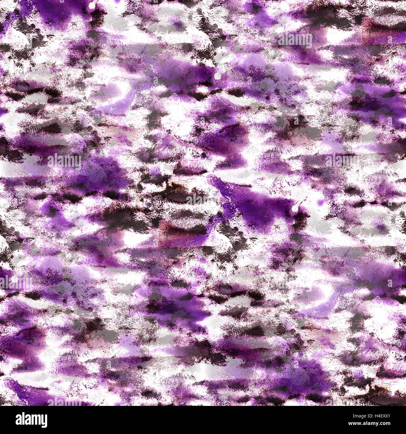 paint watercolor seamless water purple color texture with spots and ...