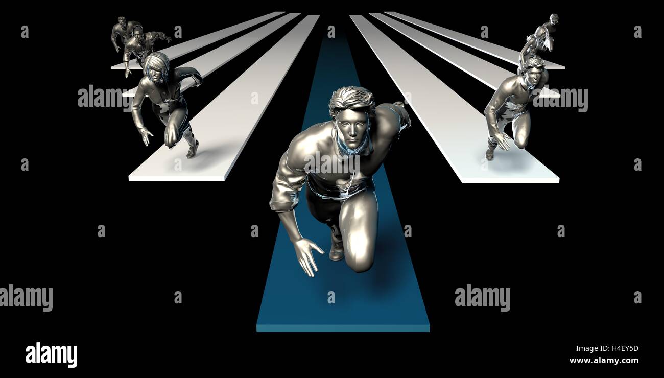 Market Leader and Strong Market Share Performance Stock Photo - Alamy