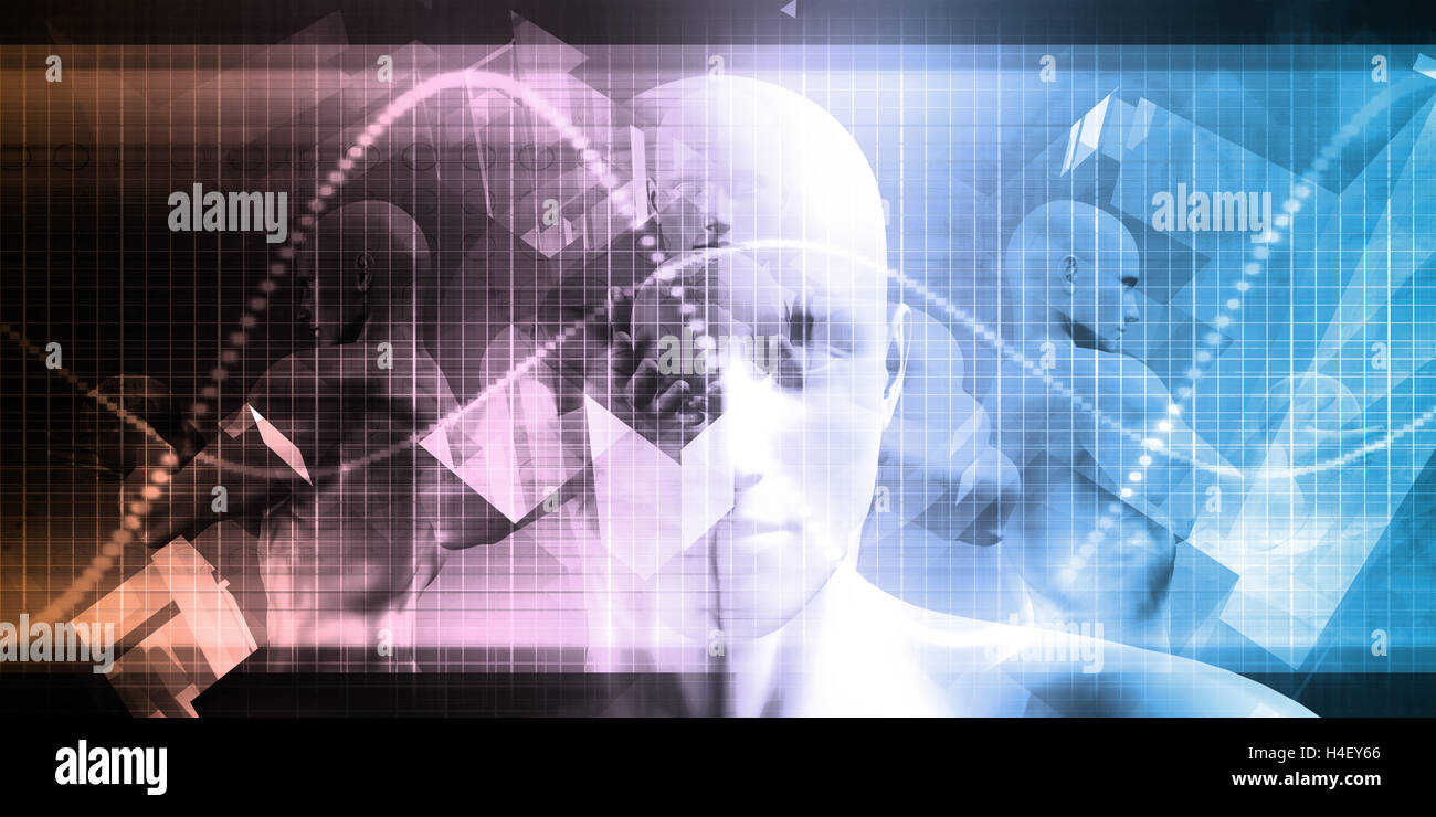 Business Technology Abstract Background with a Digital Theme Stock ...