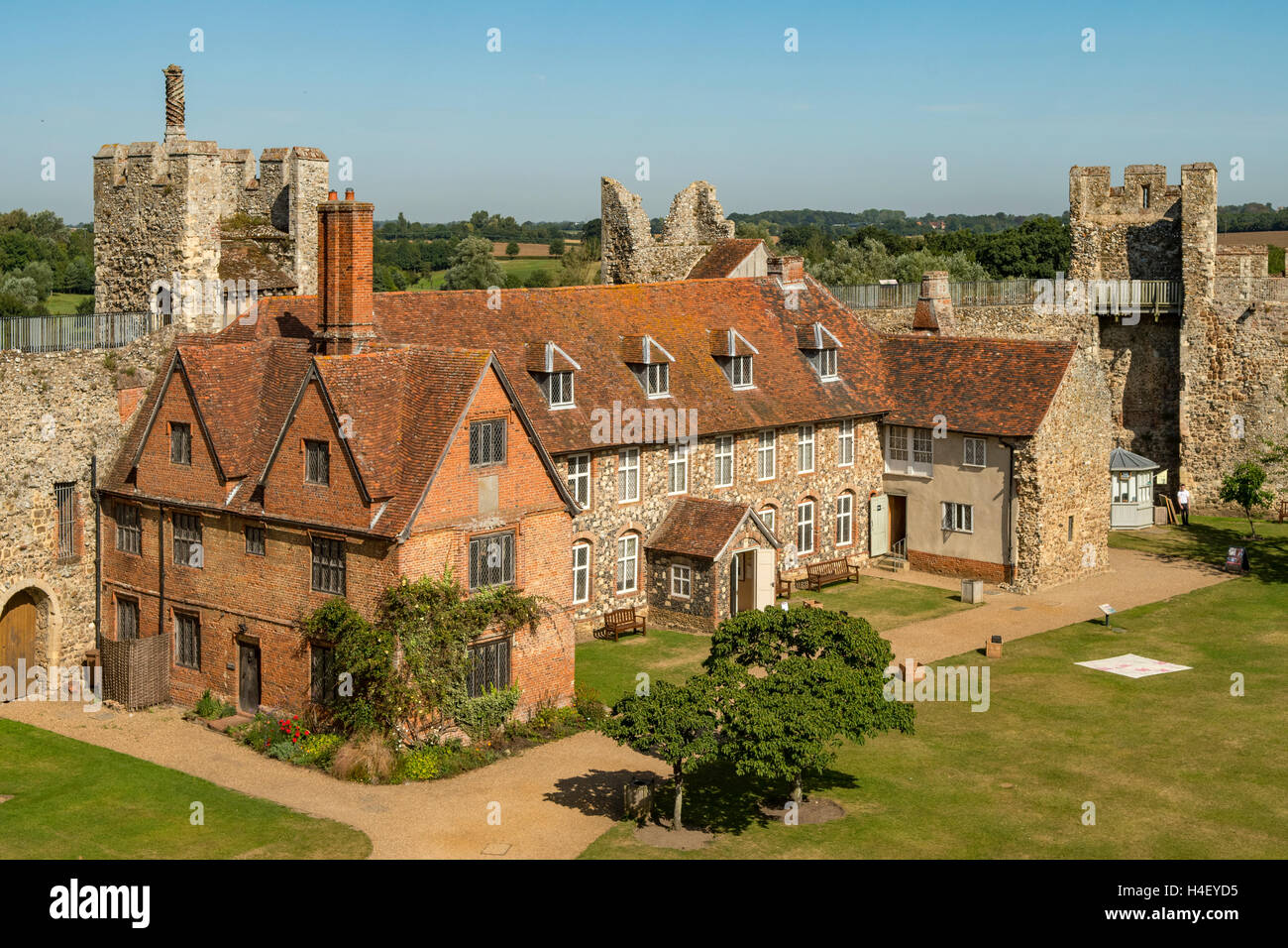 Framlingham castle workhouse building hi-res stock photography and ...