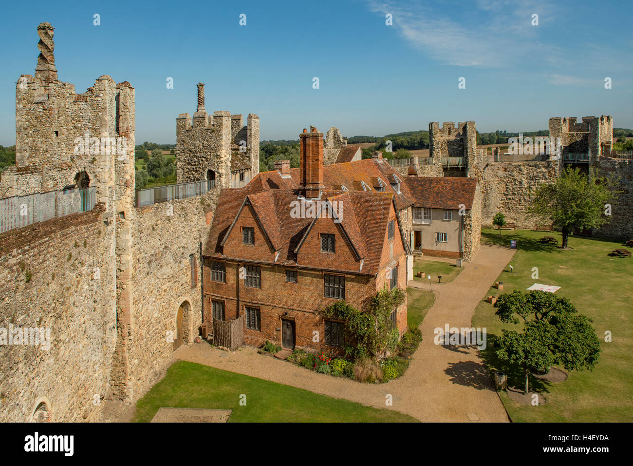 Workhouse inside Framlingham Castle, Suffolk, England Stock Photo - Alamy