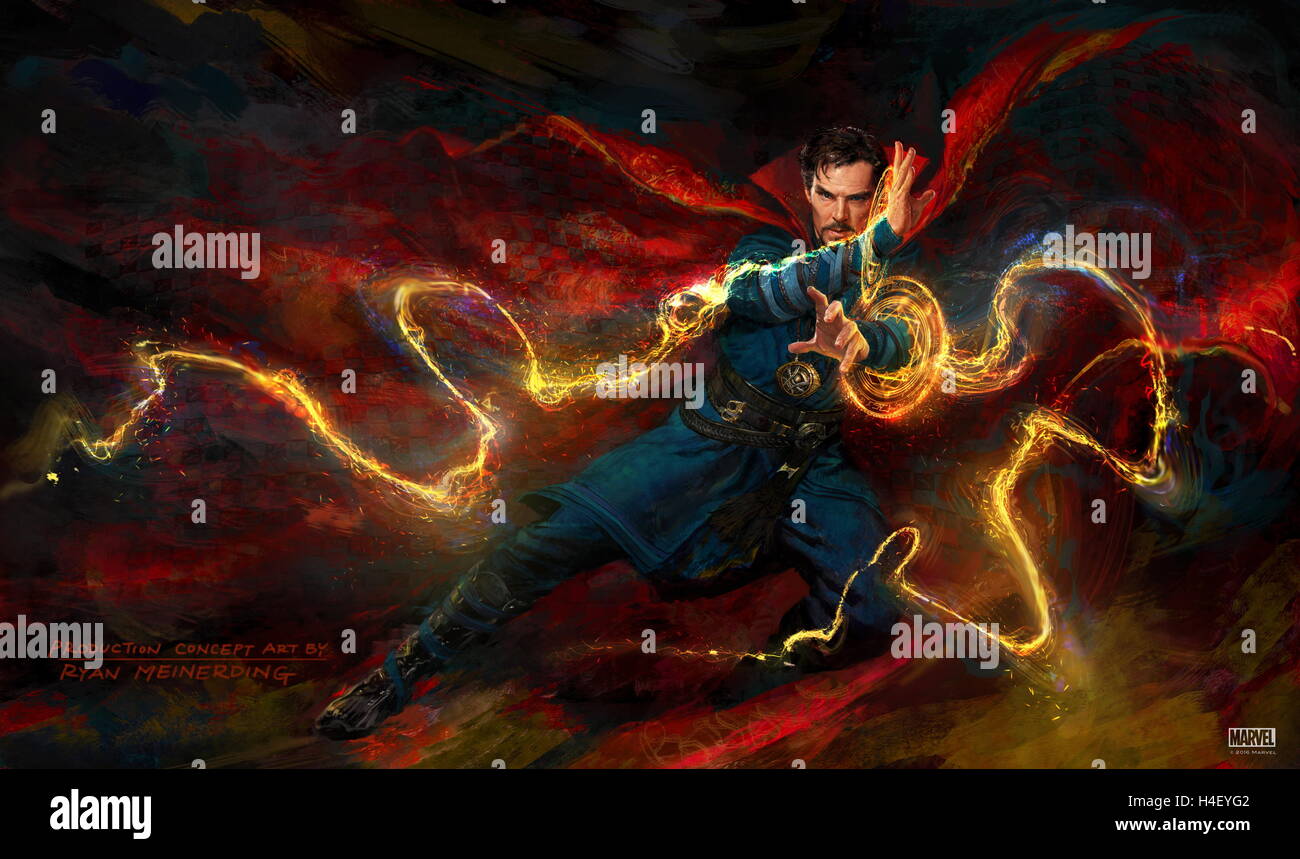 Dr strange marvel poster hi-res stock photography and images - Alamy