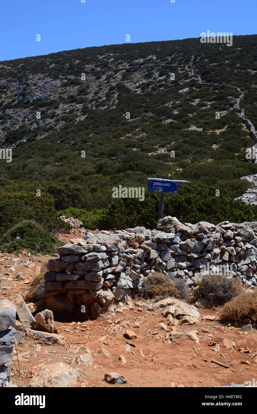 caves and mines around Greece Stock Photo - Alamy