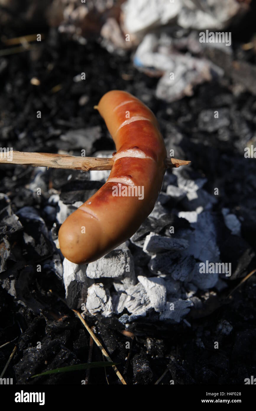Bbq pit sausages hi-res stock photography and images - Alamy