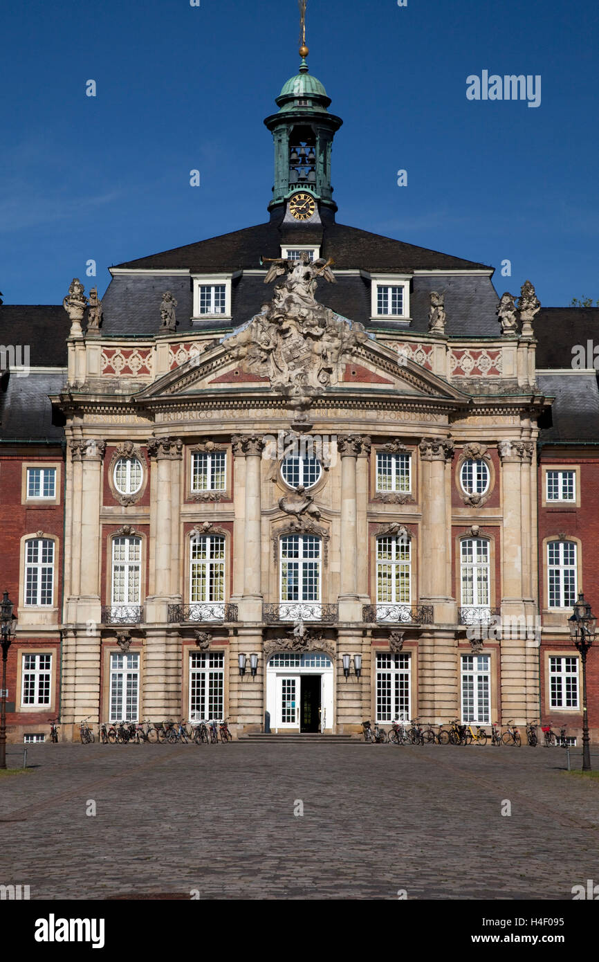 Schloss, Castle, University, Muenster, Muensterland, North Rhine ...