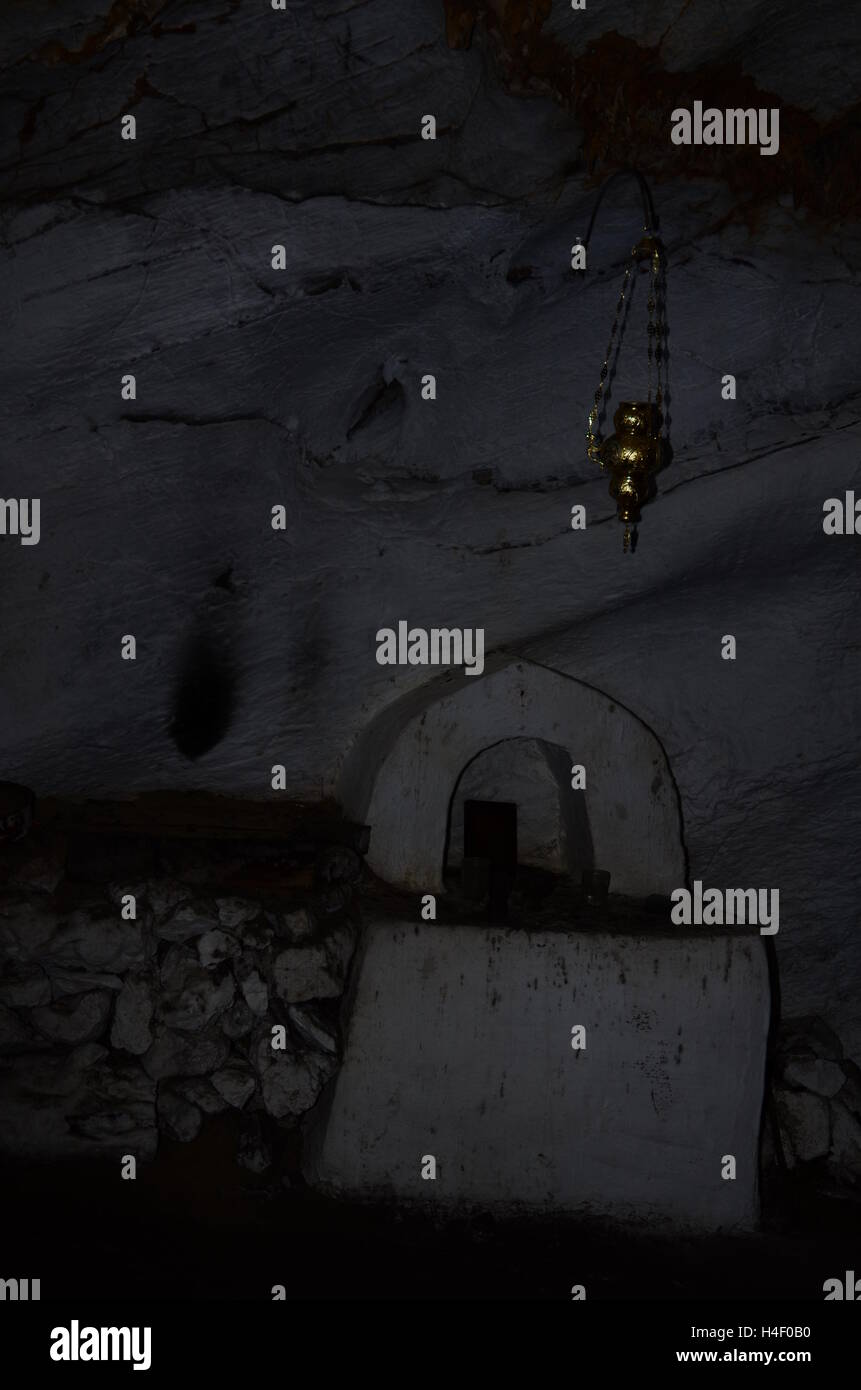 caves and mines around Greece Stock Photo - Alamy
