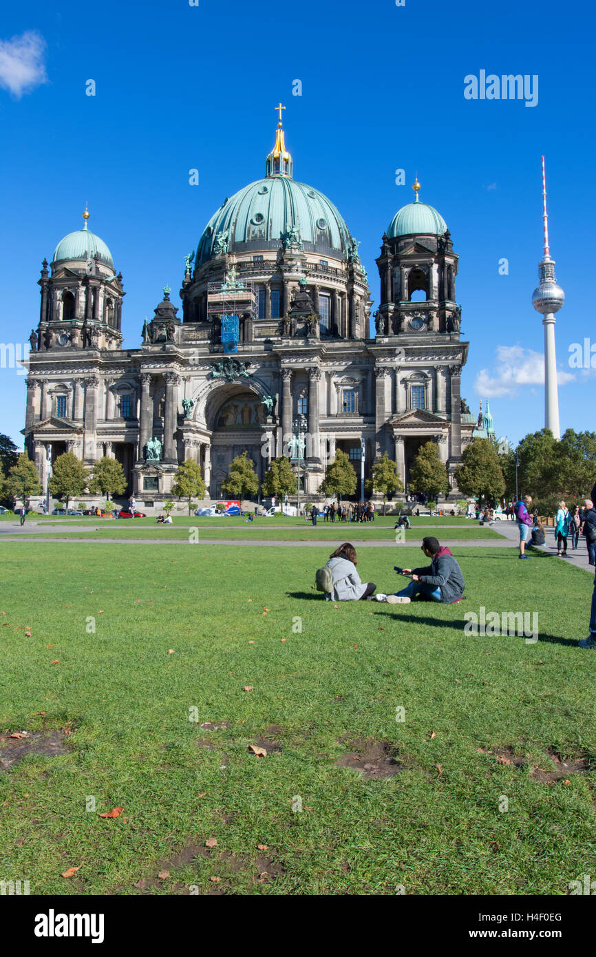 The berliner dome building Stock Photo - Alamy